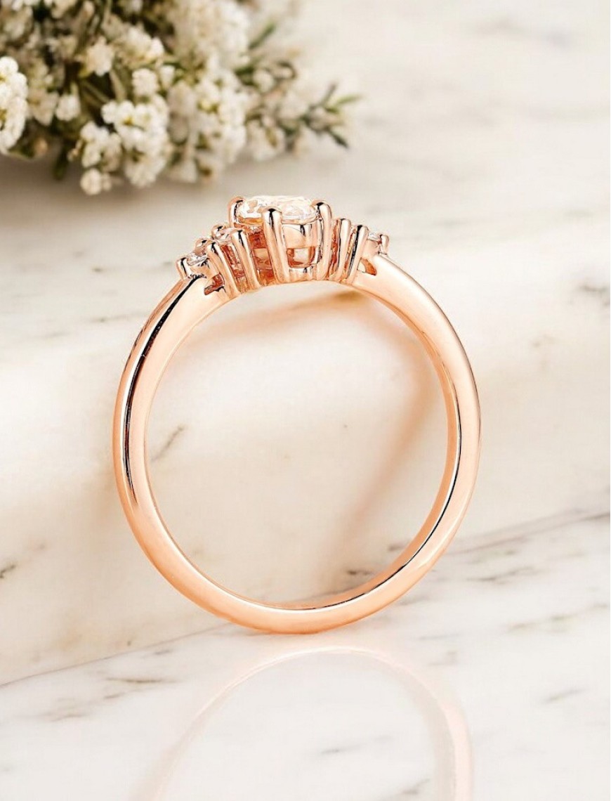 Sertifikalı Markiz Pırlanta Özel Tasarım Yüzük | MY DIAMOND